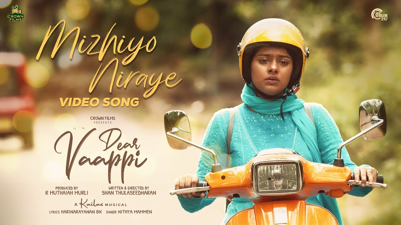 Mizhiyo Niraye Video Song | Dear Vaappi | Nithya Mammen | Kailas | Shan ...