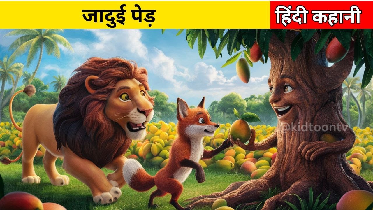 जादुई पेड़ | Magical tree | Jadui Ped | Hindi kahaniya | Cartoon Story ...