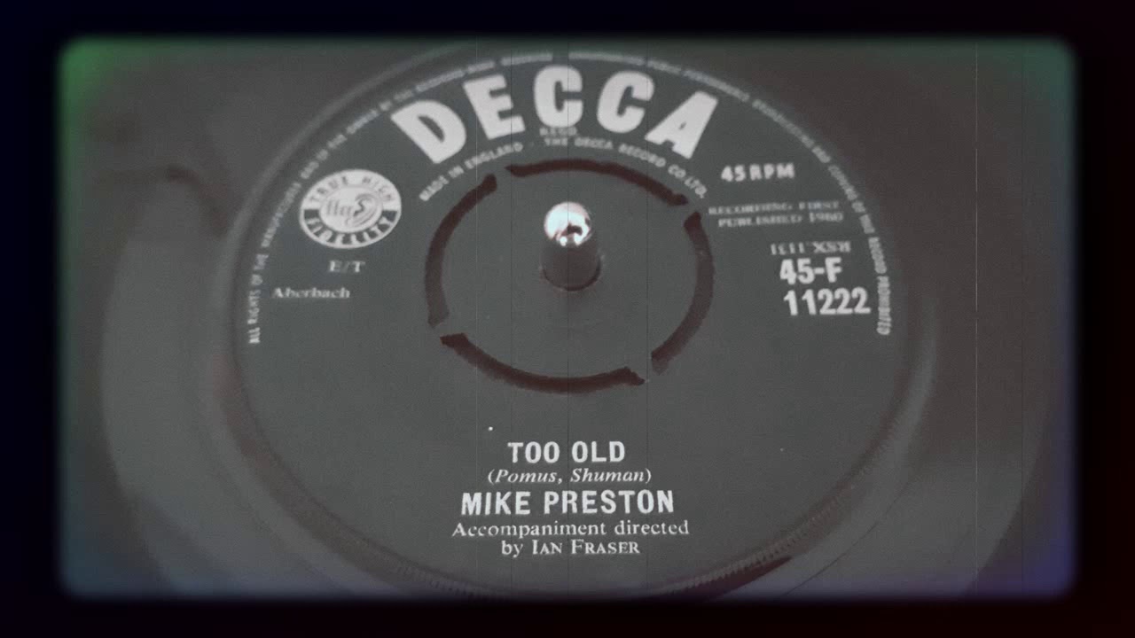 Mike Preston - Too Old (1960) - YouTube