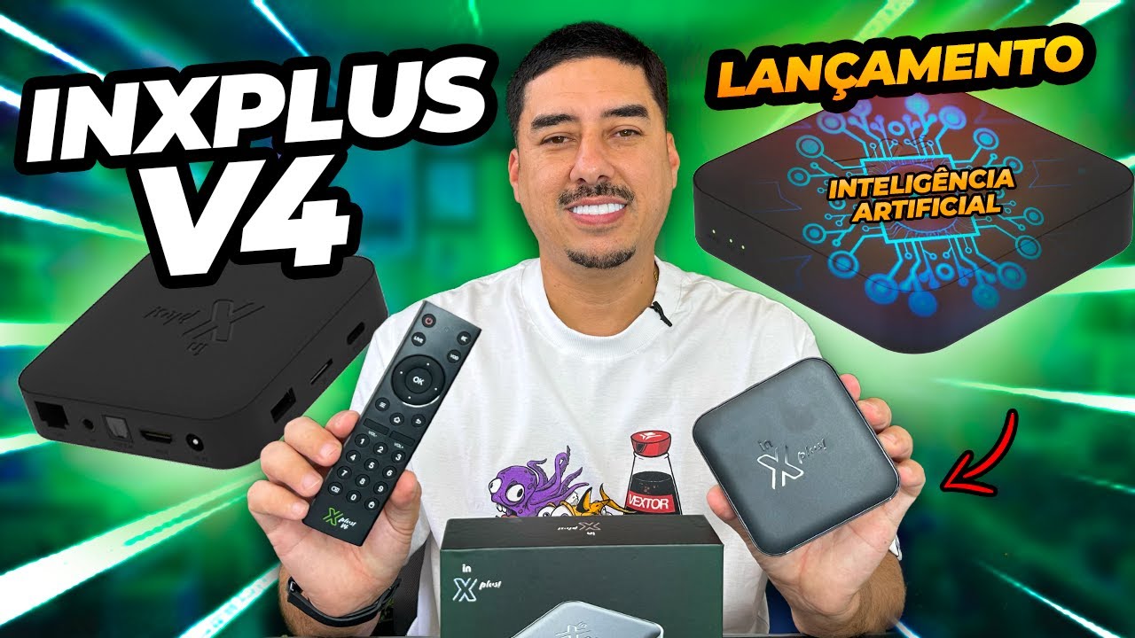 IN X PLUS V4 - Com I.A., lançamento 2025, melhor desempenho TUDO ...