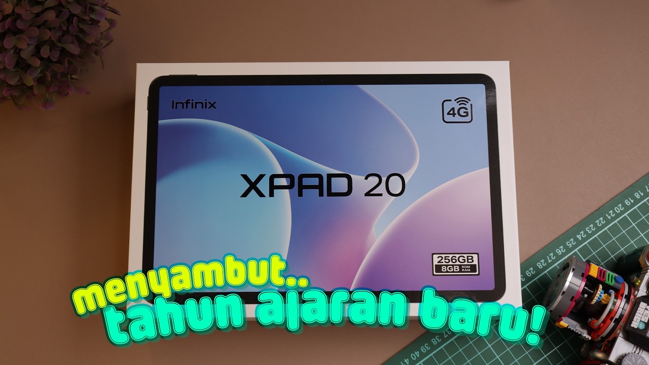 SUPER WORTH-IT? 🔥 RESMI!!! Unboxing Infinix XPAD 20 + Keyboard. Siap ...