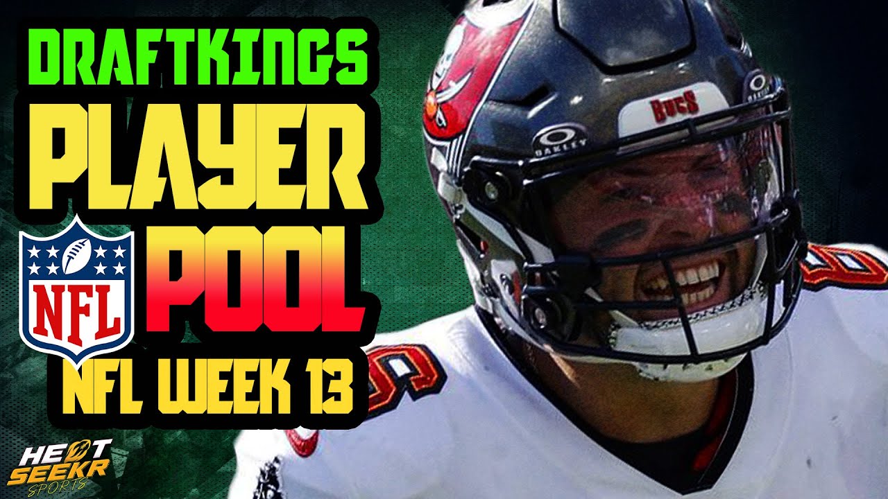 Don't Miss Out on These Top DRAFTKINGS Picks! NFL DFS WEEK 13 PLAYER ...