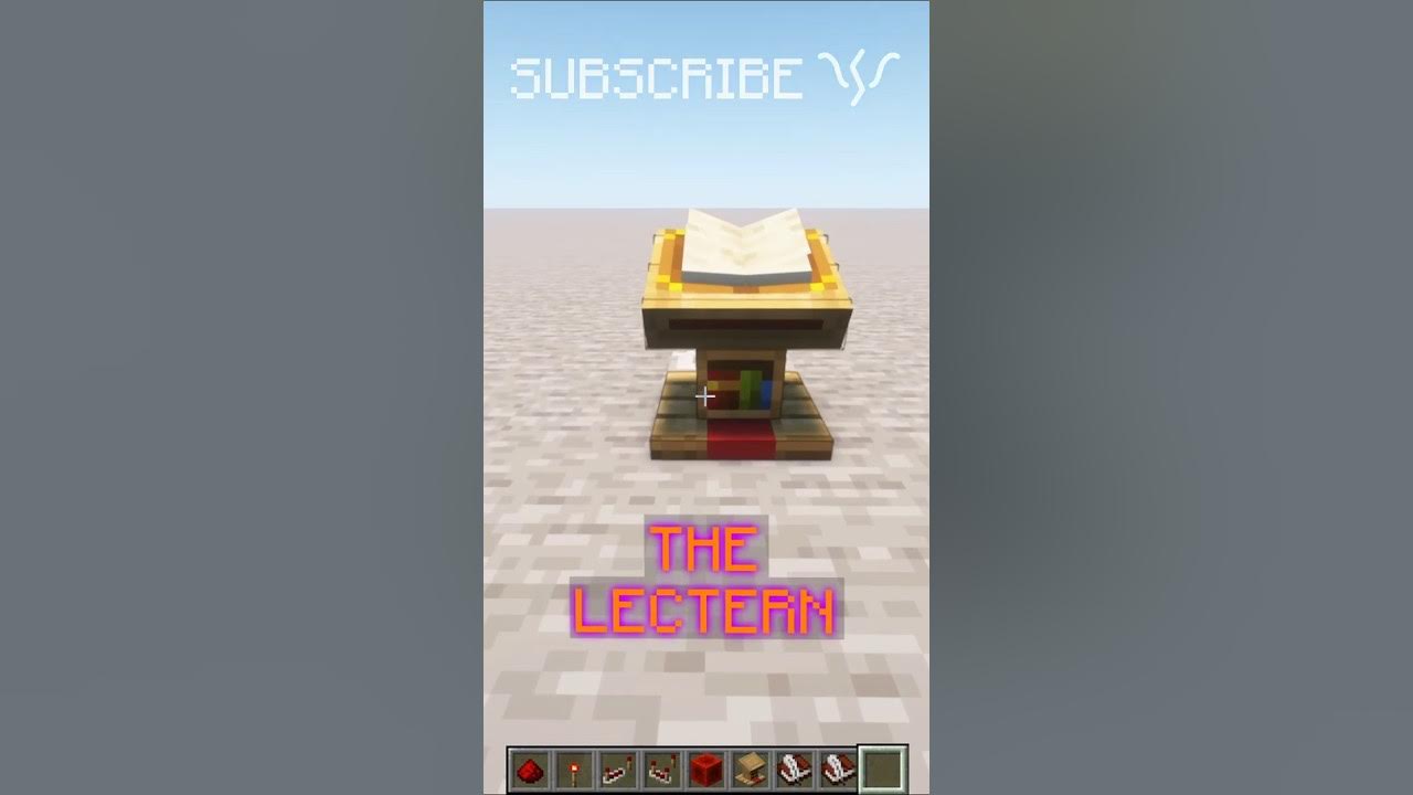 How to use THE LECTERN for a SECRET DIARY MECHANISM!? | Redstone with ...