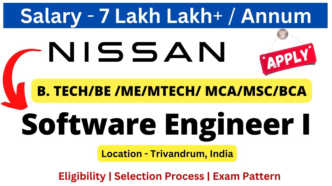 Nissan Off Campus Drive For Freshers 2020 2021 2022 2023 SDE 1 nissan-off-campus-drive-for-freshers-2020-2021-2022-2023-sde-1