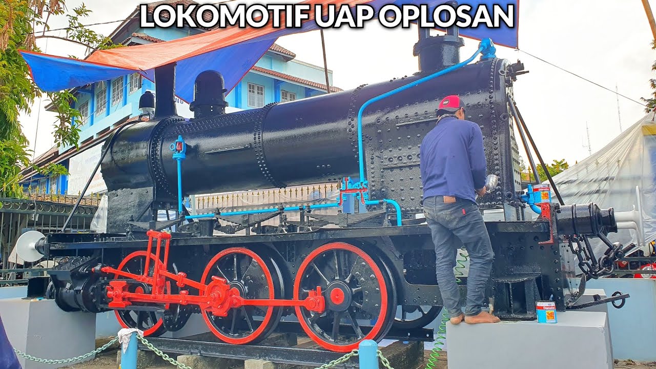 YANG MASIH TERSISA ! PERBAIKAN LOKOMOTIF UAP CAMPURAN SERI B11 & 107 DI ...