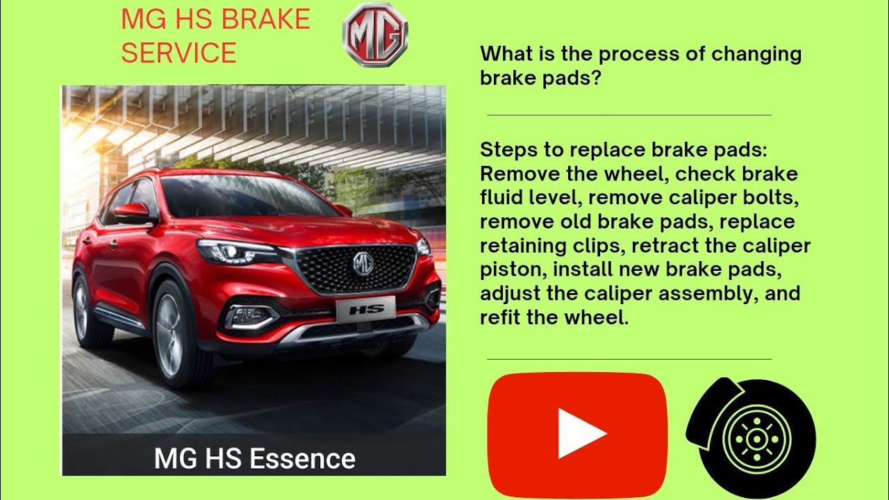 Unlocking MG HS Brake Secrets: Expert Tips for a Safe & Smooth Ride ...