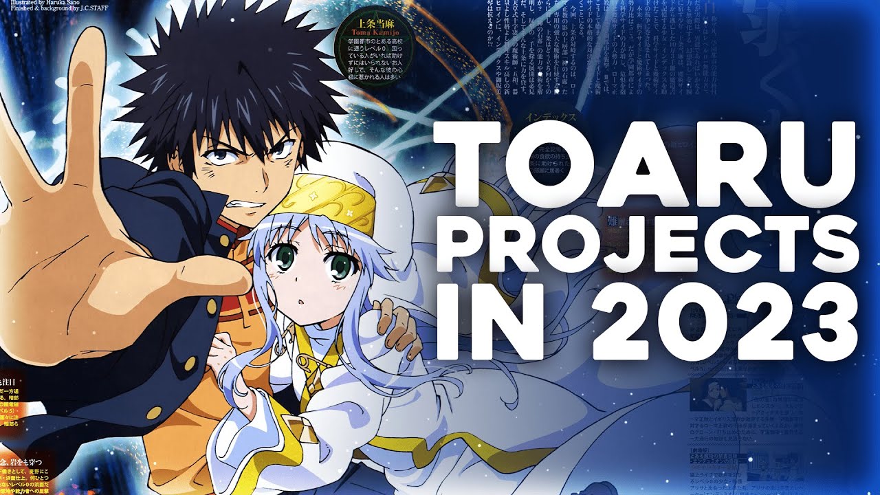 All NEW Toaru Projects in 2023! - YouTube