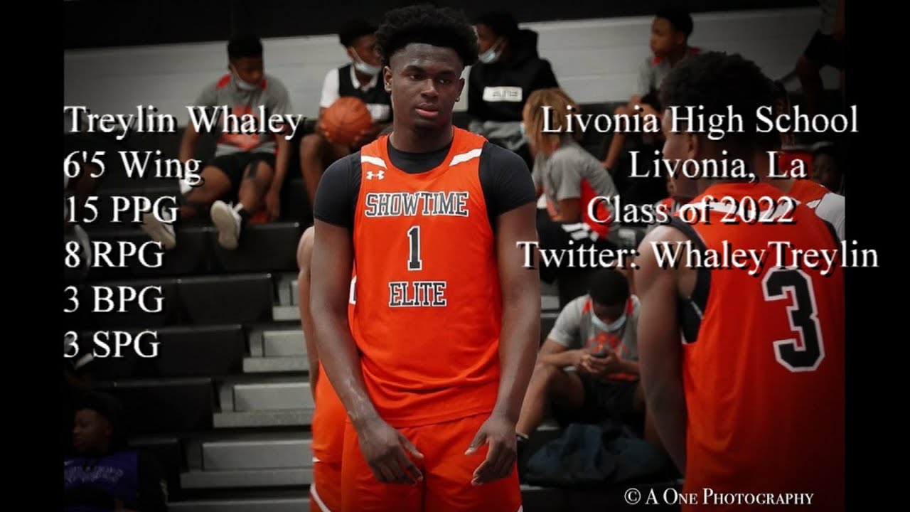 Treylin Whaley Mid-Season High School Highlights - YouTube