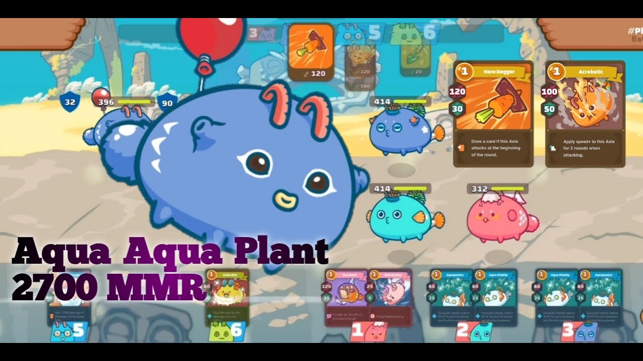 Axie Infinity Aqua Aqua Plant Still Worth In Season 19? - MMR 2700 Aqua ...