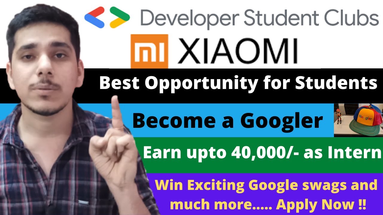 google developer student club lead application | internships for ...
