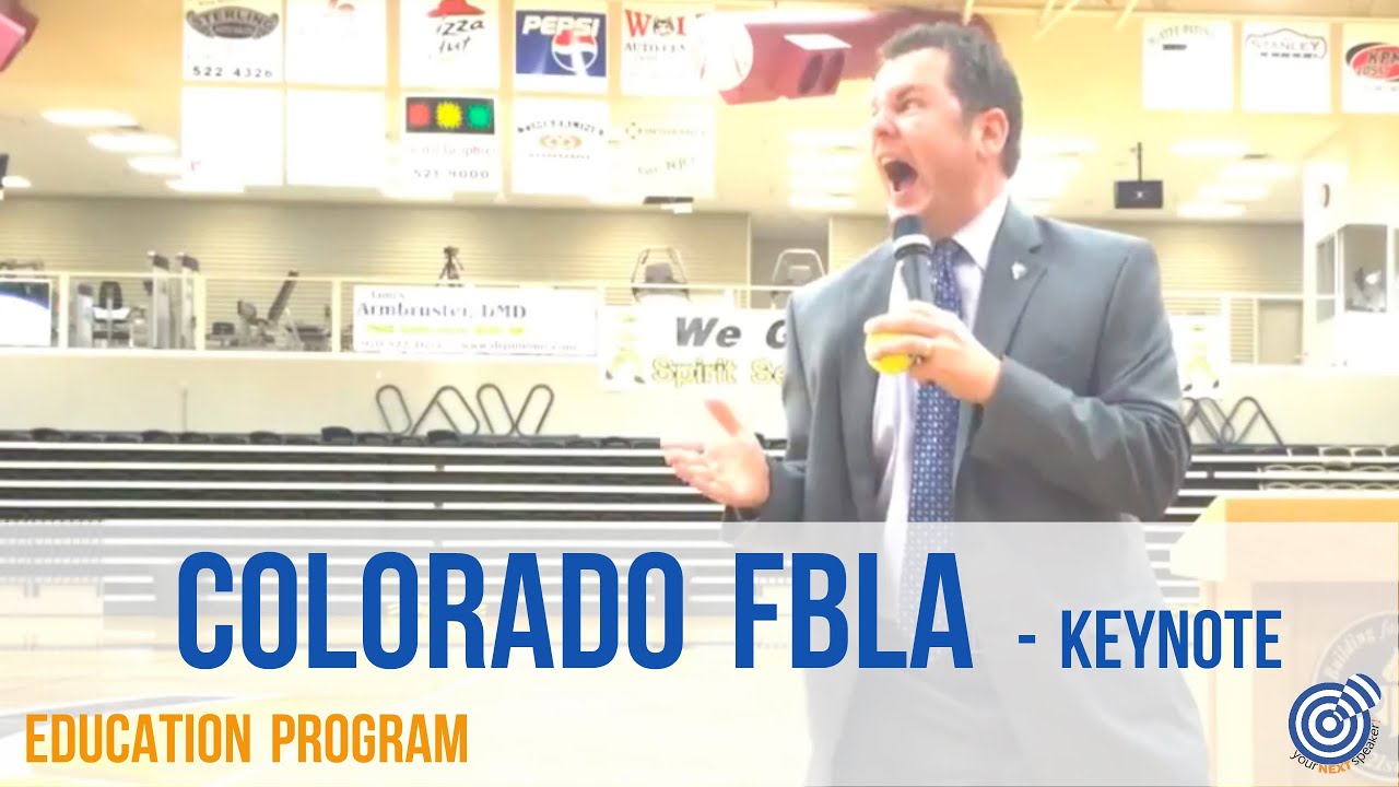 Maximizing Leadership - Colorado FBLA Keynote - 2015 - YouTube