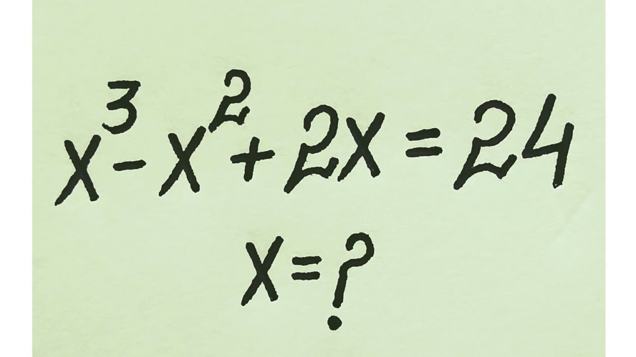 Nice Olympiad Math Algebric Problem || Easy & Tricky Solution || x ...
