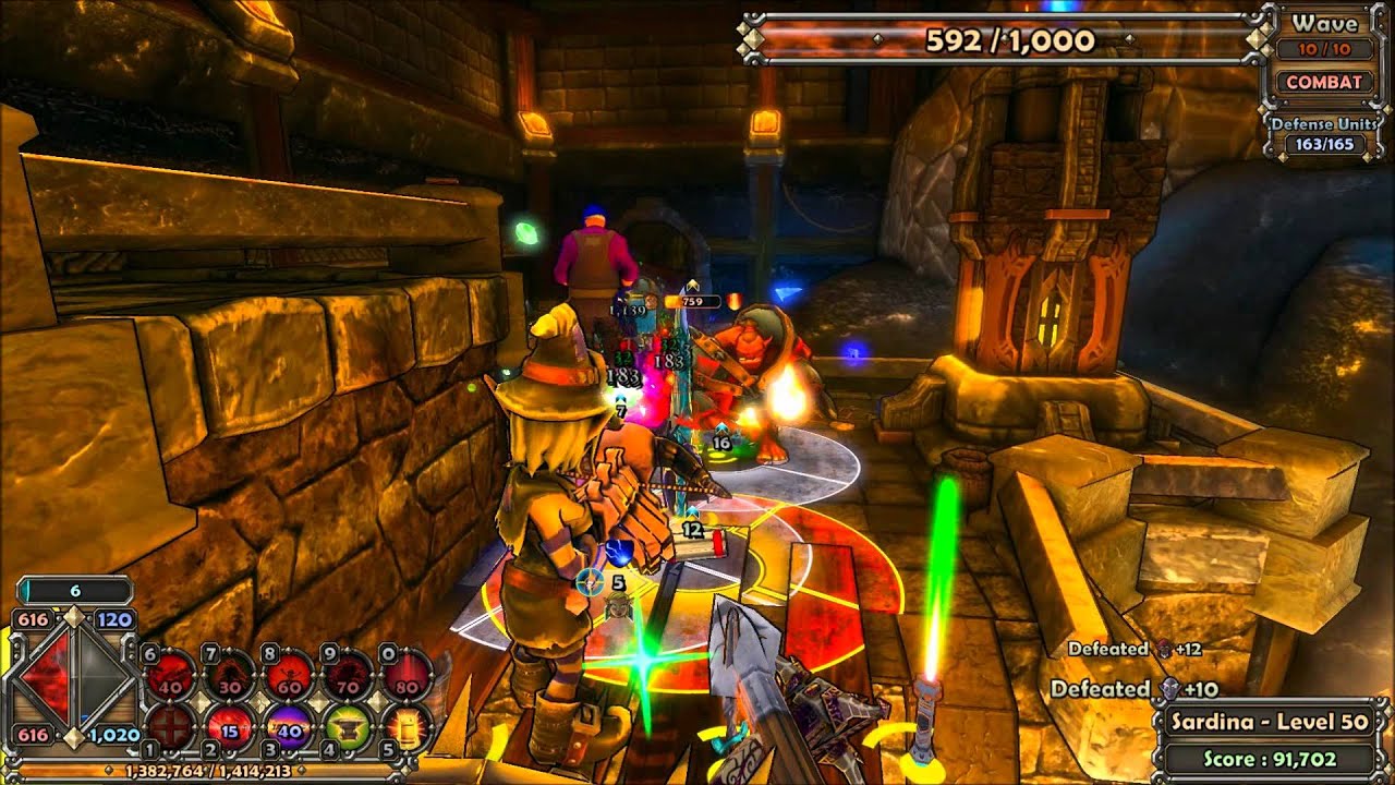 Dungeon Defenders TF2 Engineer familiar - YouTube