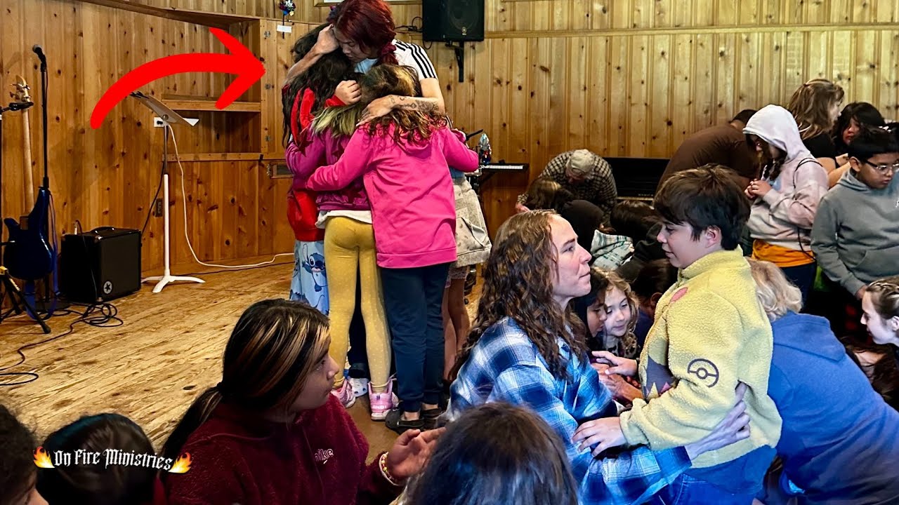 Over 100 kids Accepted Jesus at Camp Ghormley 🙌 Wait for Ending 😭 - YouTube