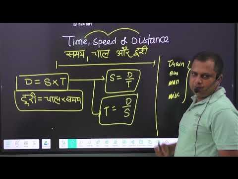 TIME SPEED DISTANCE BY RAVI SIR FOR HTET PRT TGT PGT & CET - YouTube