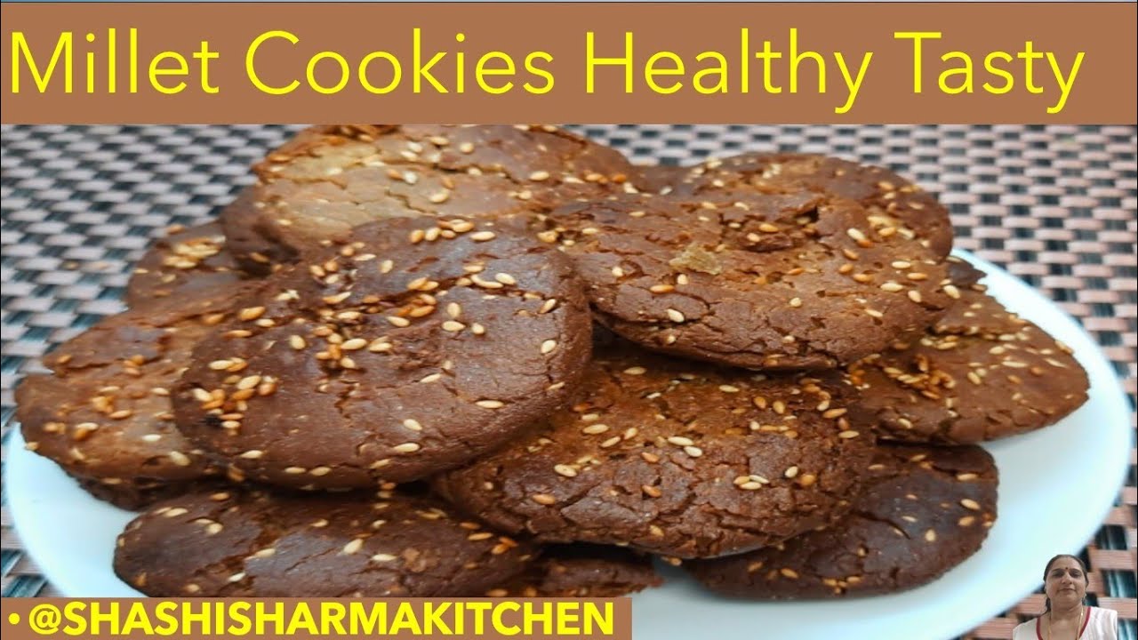 Pearl Millet Cookies.No sugar .No maida. Bajra Jaggery Cookies recipe ...