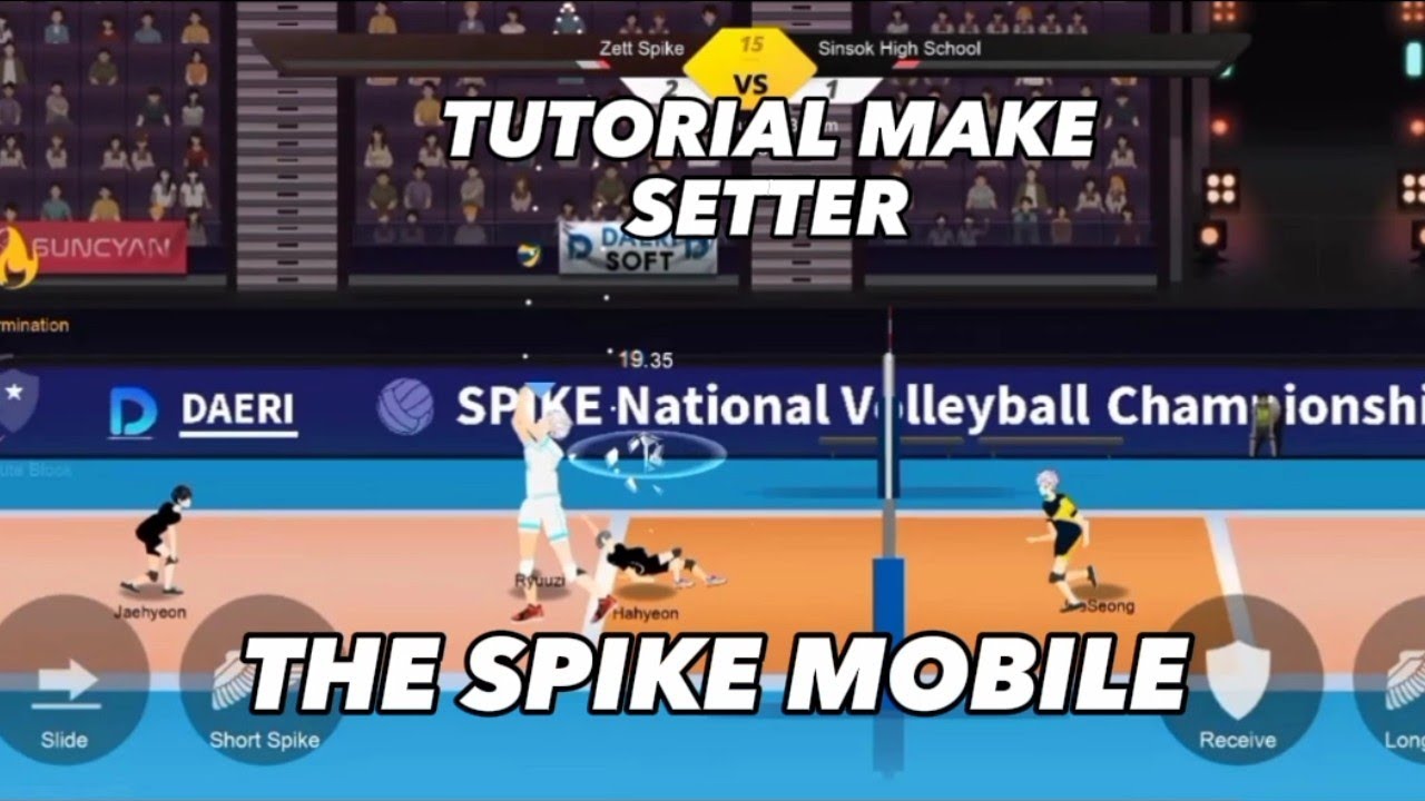 Tutorial Cara Memakai Setter Di Game The Spike Mobile Terbaru - The ...