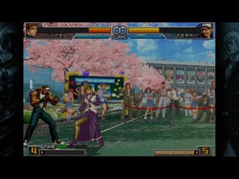 THE KING OF FIGHTERS 2002 UNLIMITED MATCH - Vice Combo Macete - YouTube