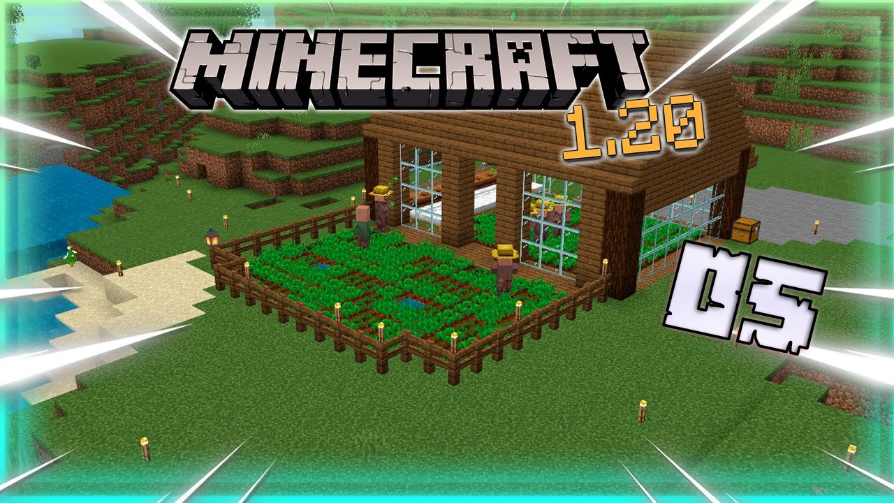 FARM DE VILLAGER - MINECRAFT SURVIVAL COM MODS #05 - YouTube
