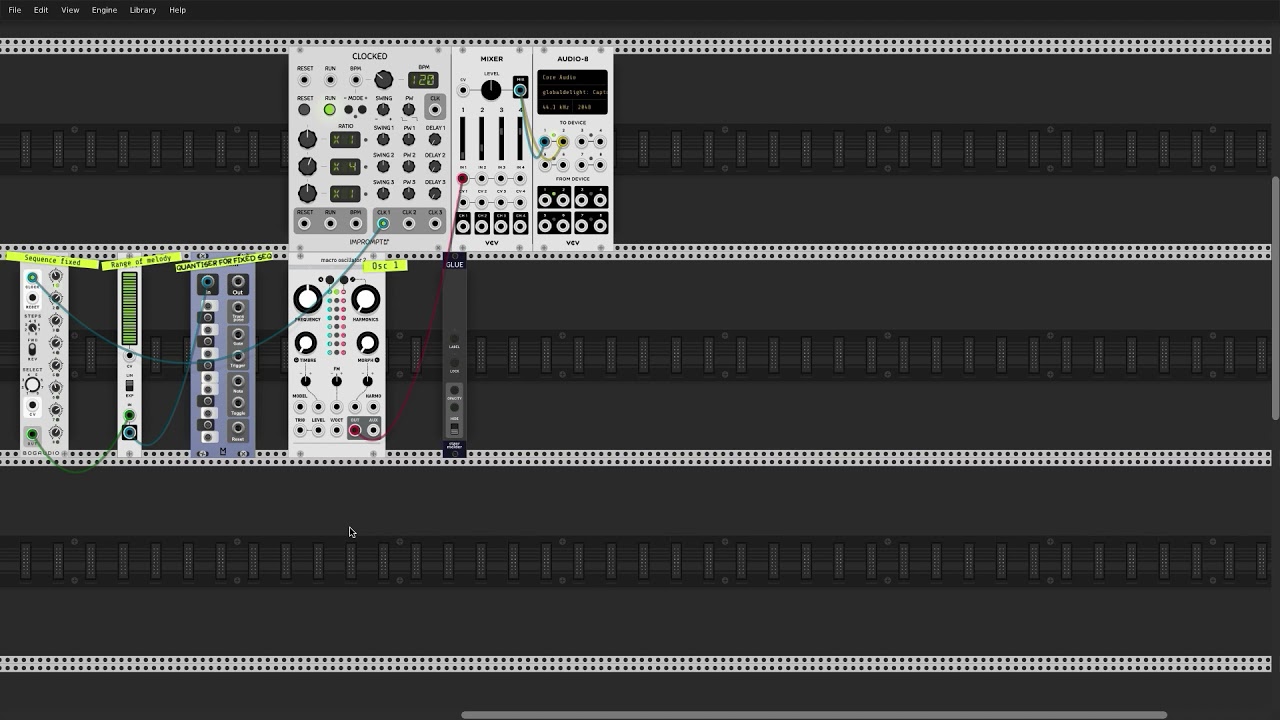 ACTUALLY Making Music with VCV Rack/Generative Principles - YouTube