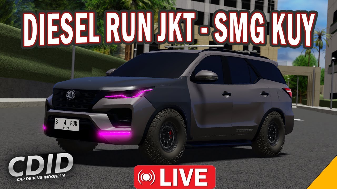 LIVE DIESEL RUN CDID - AYO KELUARKAN DIESEL KALIAN RUN JAKARTA ...