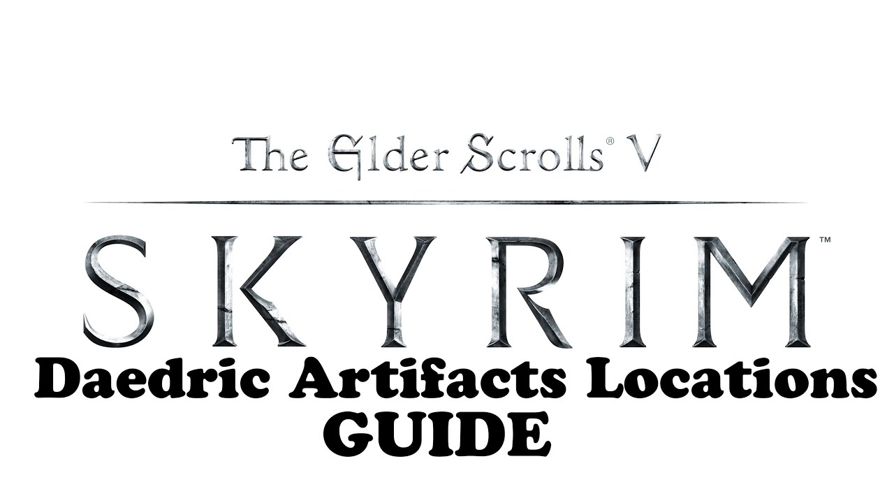 SKYRIM - All Daedric Artifacts Locations - Oblivion Walker Trophy ...