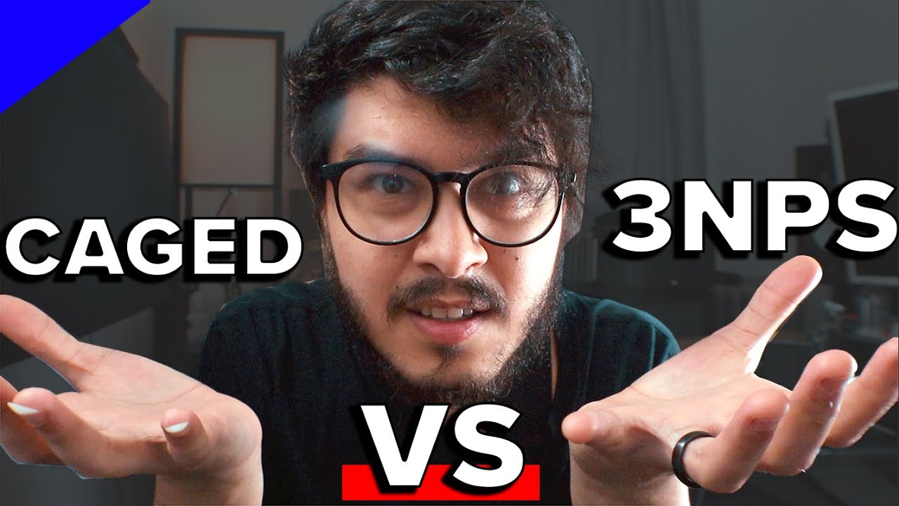 The best way to play scales on guitar? CAGED vs 3NPS - YouTube