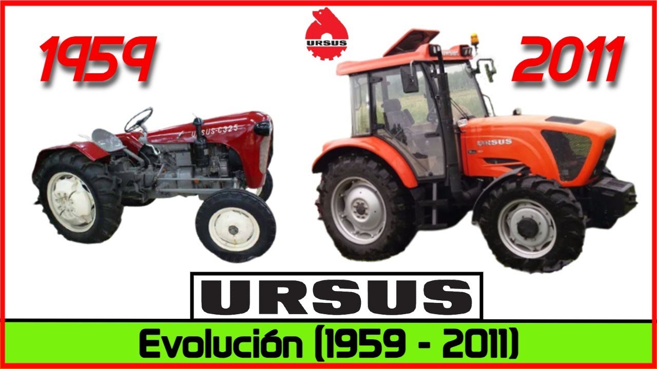 Tractores URSUS - Historia y Evolución (1959 - 2011)!!!! - YouTube
