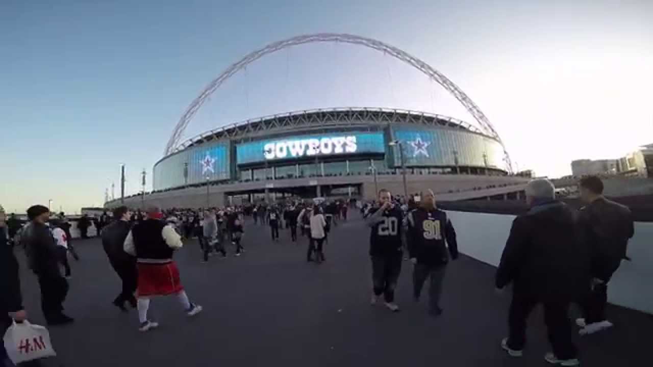 London, NFL wembley stadium - YouTube