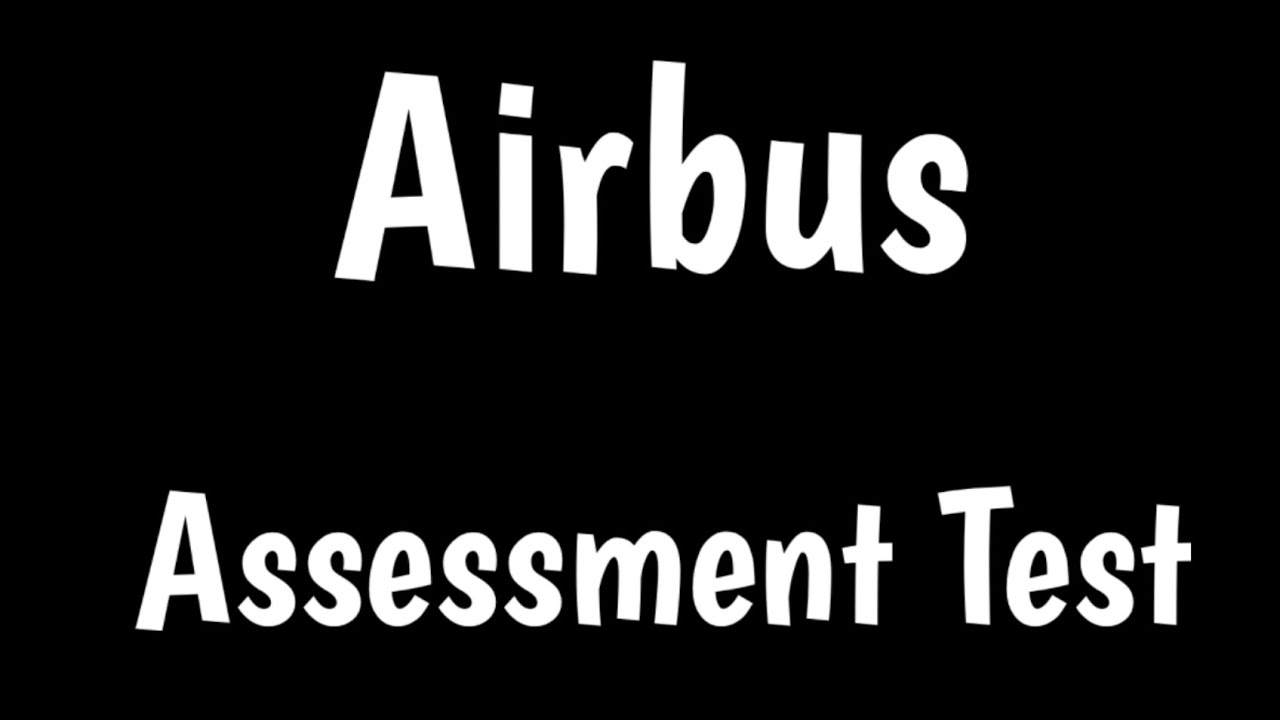 Airbus Assessment Test | Airline Assessment Preparation | Aviation ...