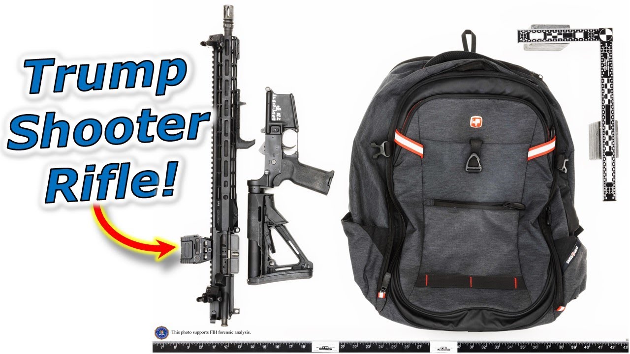 Analyzing FBI Trump Shooter Rifle/Backpack Photos - YouTube