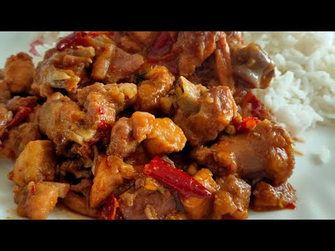 Cinthamani chicken/Chicken chinthamani in kongu style/ chicken gravy ...