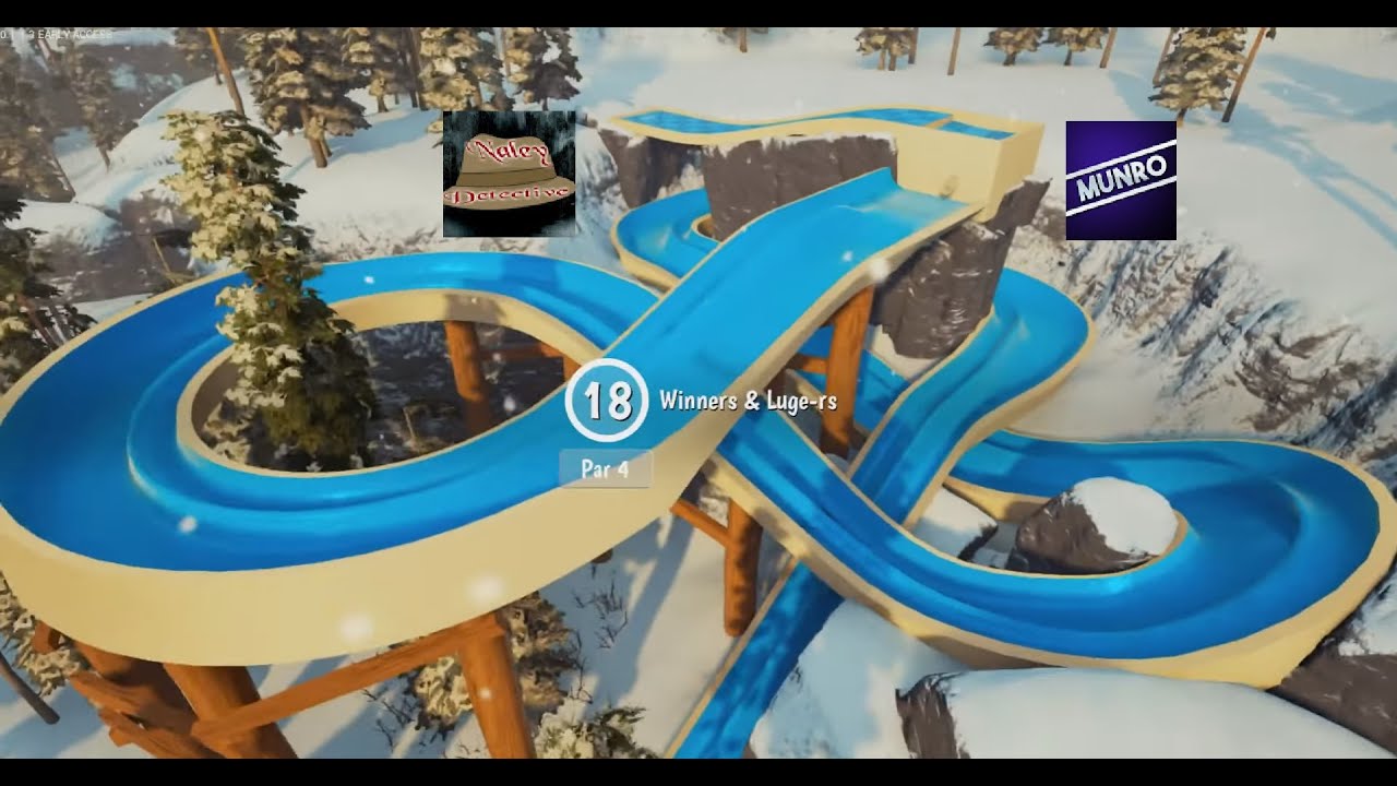 ICE MINI GOLF - Tower Unite Funny Moments - YouTube