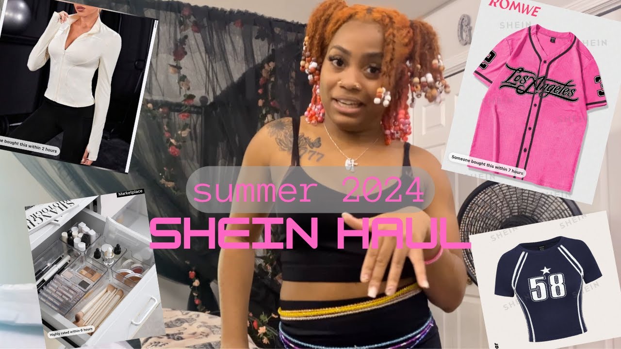 SHIEN HAUL *summer 2024* | 30+ items | clothes, decor, organization ...