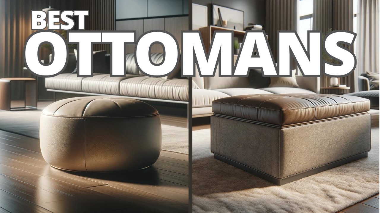 Creative Ottoman / Footstool Ideas for Living Room - YouTube