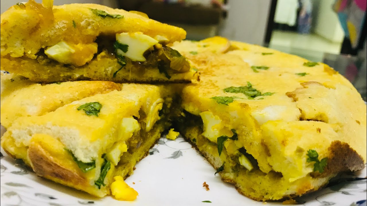 Puffs pola / evening snack / bread and egg snack - YouTube