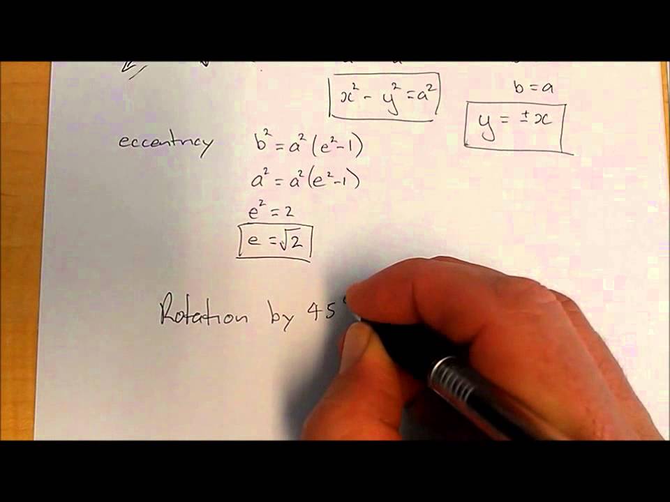 Rectangular Hyperbola Intro - YouTube