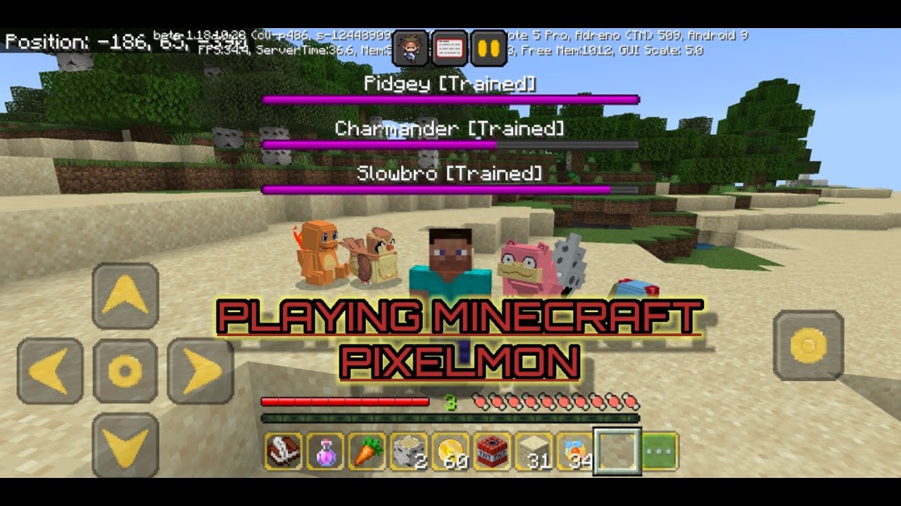 Playing Minecraft Pixelmon | EP-1 | Playing for fun | 🔥🔥🔥🔥| - YouTube