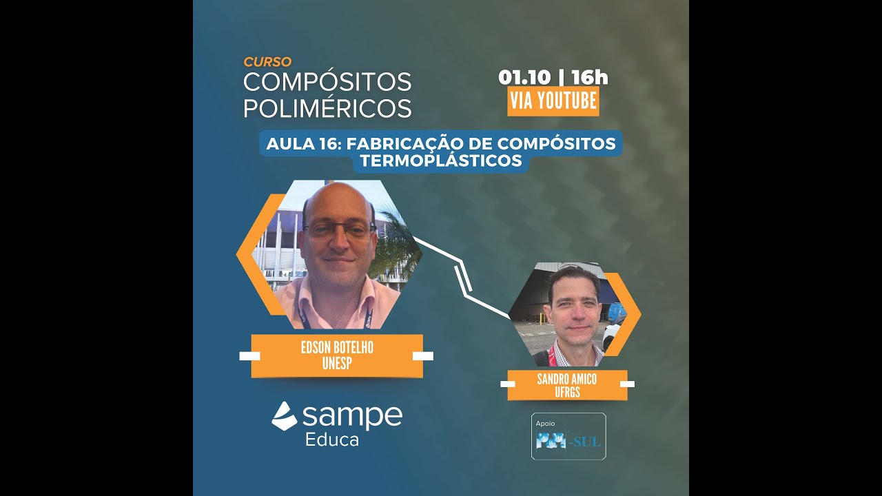 CURSO COMPÓSITOS POLIMÉRICOS #16: FABRICAÇÃO DE COMPÓSITOS ...