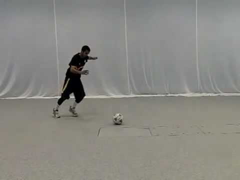 Instep Soccer Kick - Lateral View - YouTube