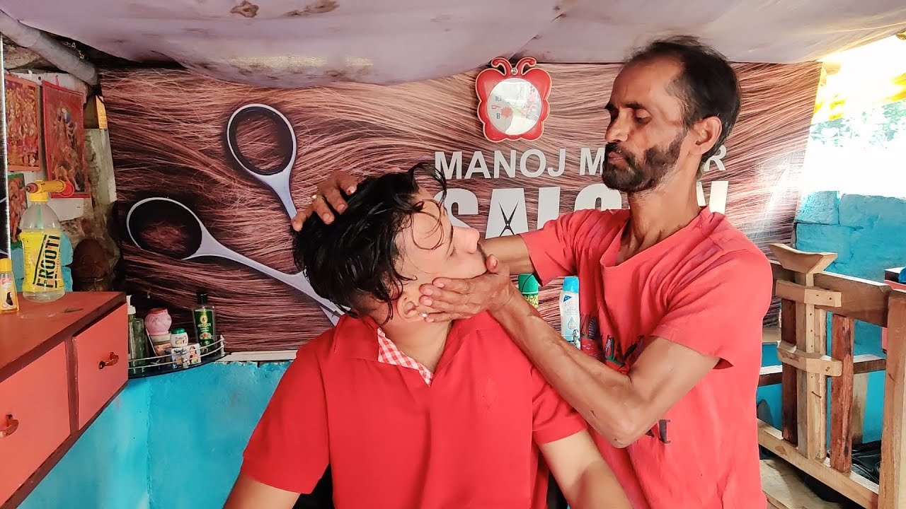 Amazing Manoj Master Head Massage with signature neck cracking style ...