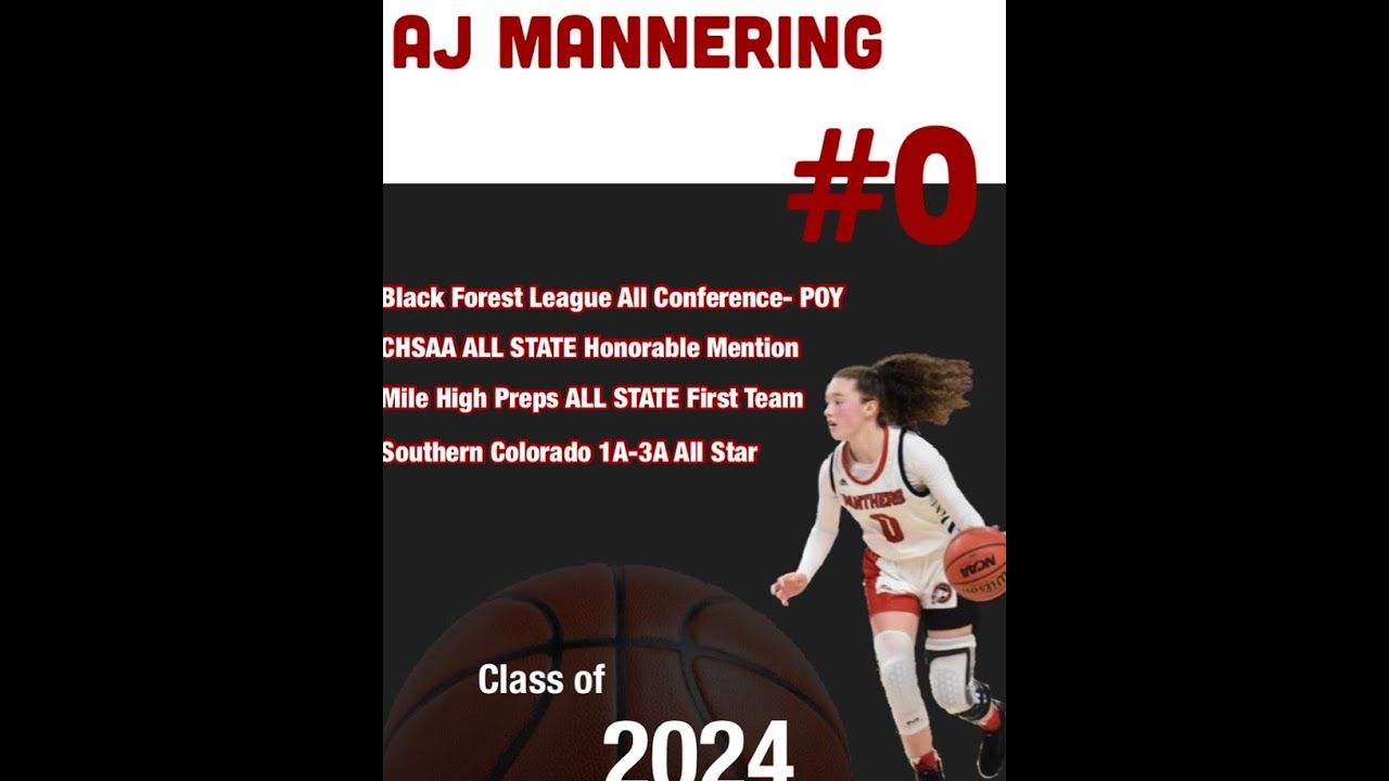 March 2022 Sophomore Year- #0 AJ Mannering - YouTube