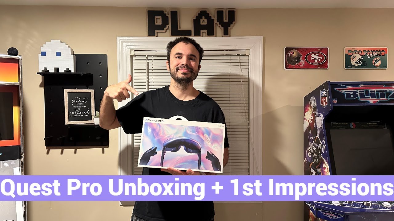 Oculus/Meta Quest Pro Unboxing + 1st Impressions - Coming From A VR ...