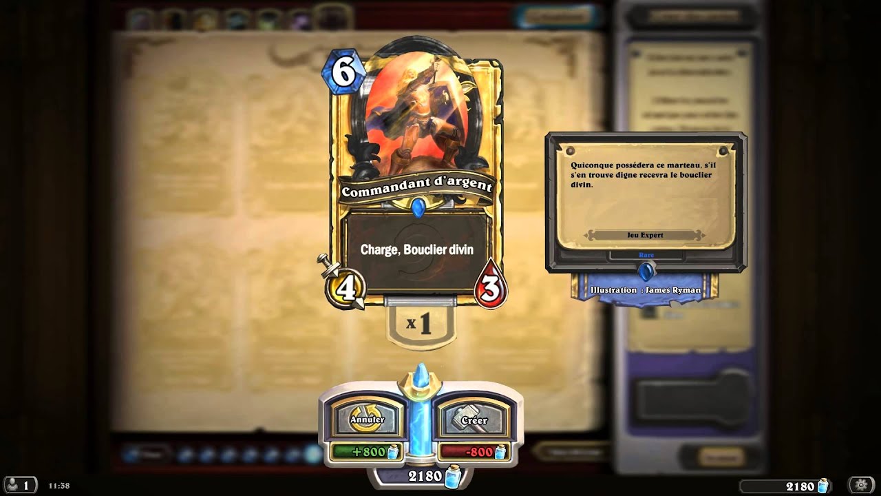 Argent Commander Hearthstone