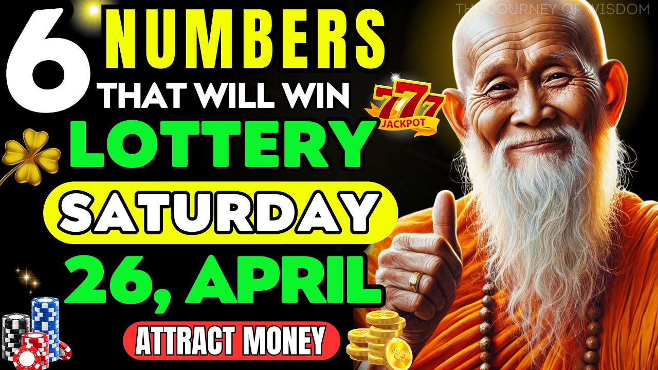 6 Lucky Numbers To FOCUS and Get RICH To WIN the LOTTERY on Saturday ...