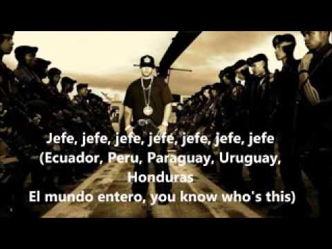 Daddy Yankee El Jefe LETRA - YouTube