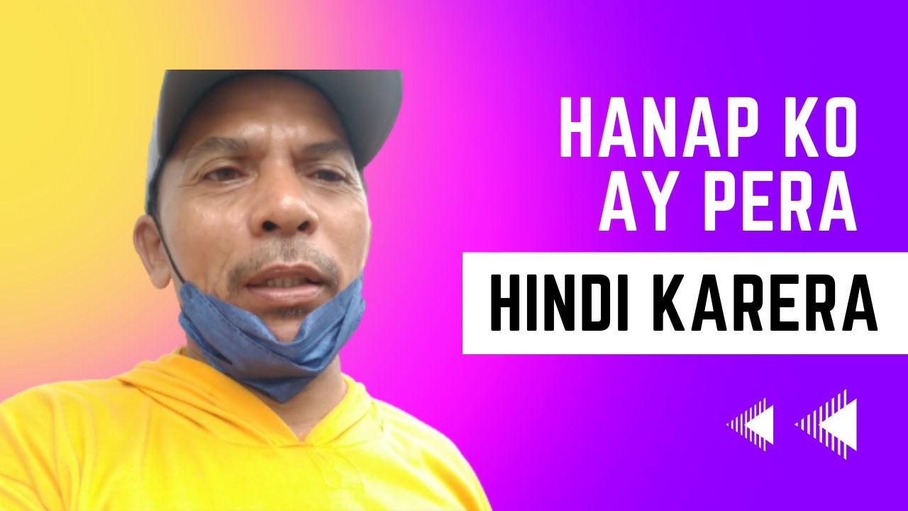 Ang Hanap Ko ay Pera Hindi Karera - YouTube