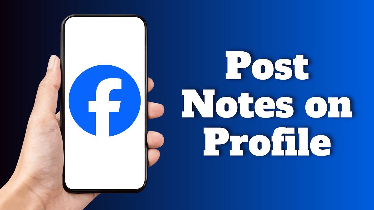 How to Post a Notes on Facebook Profile - YouTube