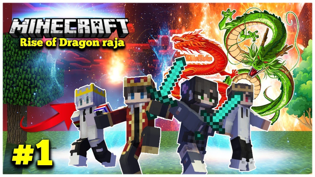 new series | Minecraft: Rise of dragon raja s1 Episode #1 - YouTube