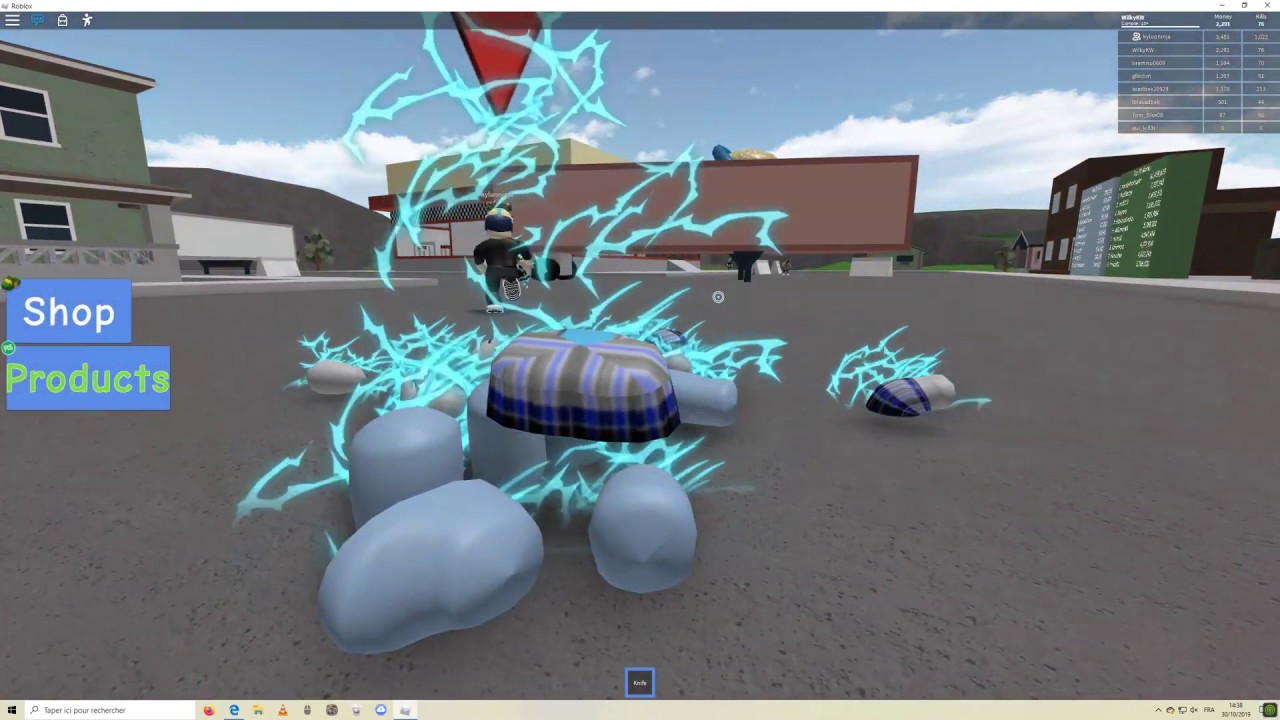 Roblox - Knife Simulator avec kyluoninja - YouTube